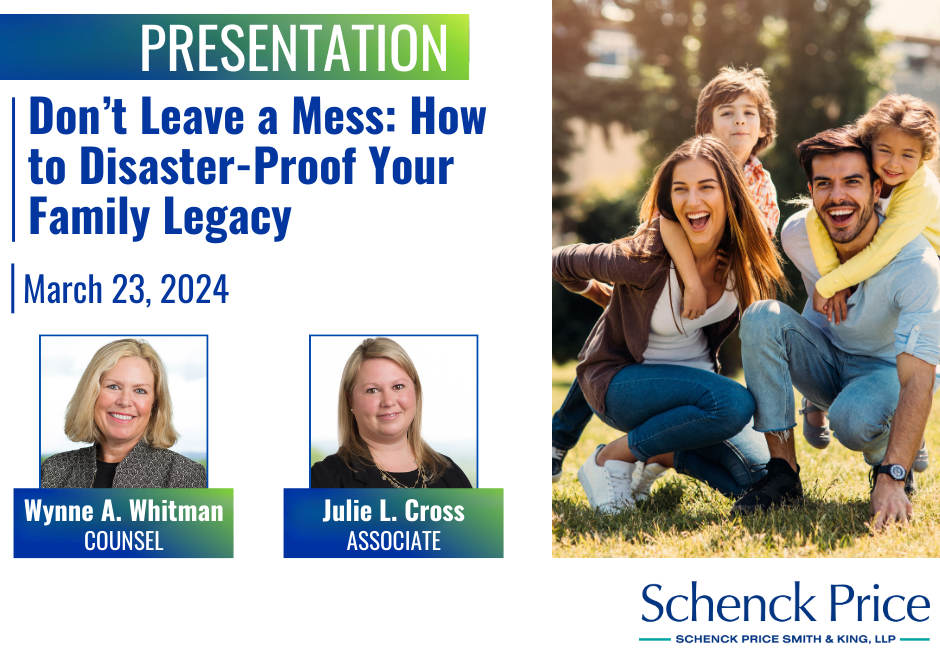 Wynne A. Whitman and Julie L. Cross Presented at the Council of ...