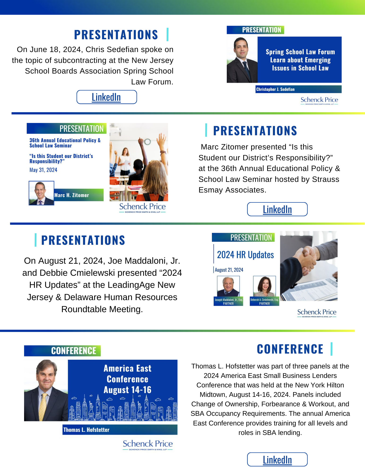 Summer Roundup 2024 | Summer Roundup 2024 | Schenck, Price, Smith ...