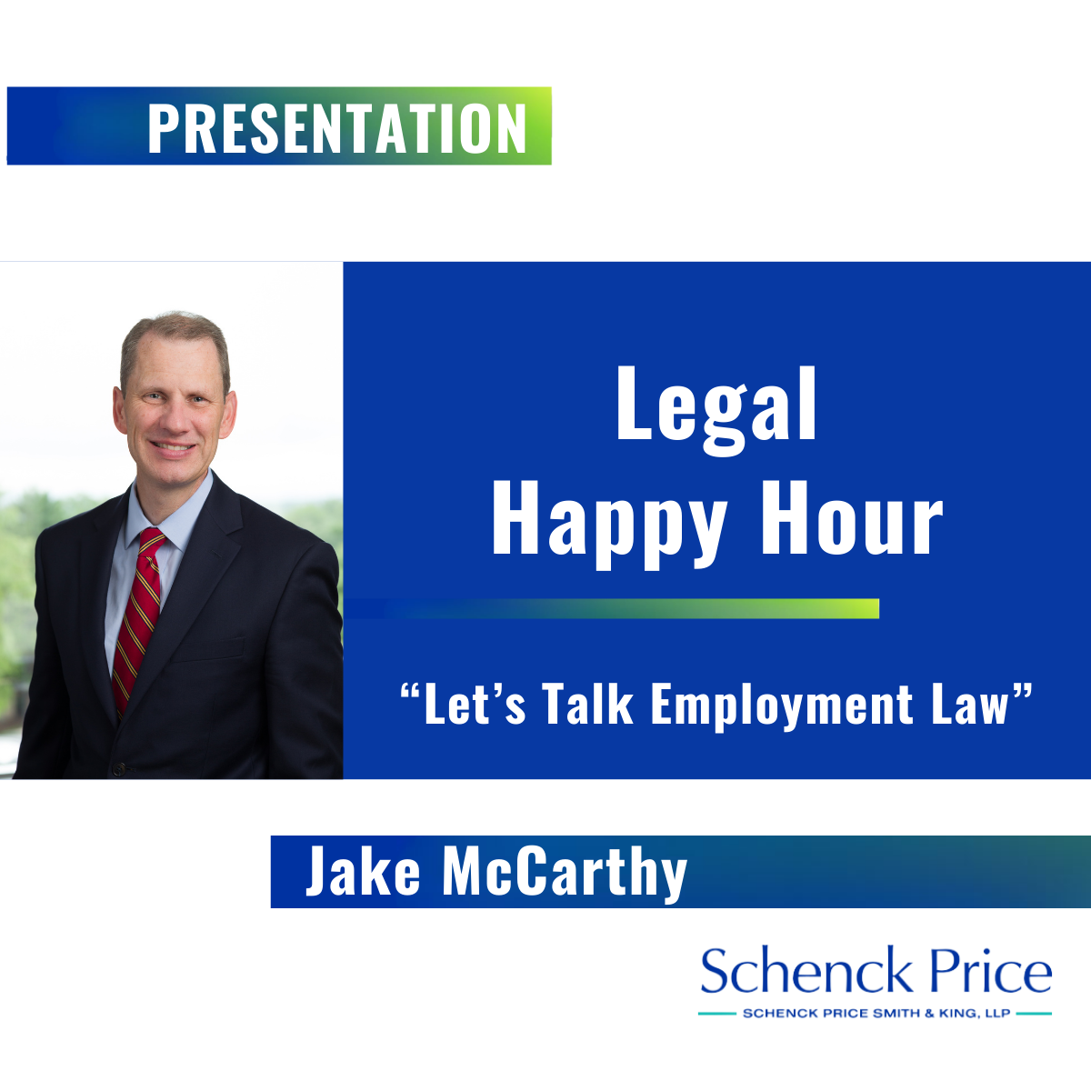 A Legal Happy Hour with Jake McCarthy | A Legal Happy Hour with Jake ...